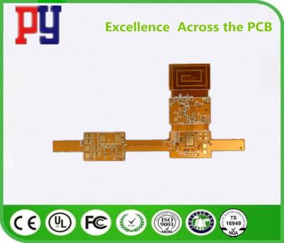 China Printed Circuit Board Rigid Flex PCB Multilayer Non Halogen Material Thickness 0.15mm for sale