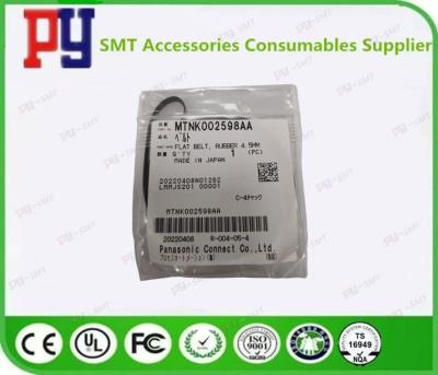China MTNK002598AA PANASERT Flat Rubber Belt 4.5MM SMT Conveyor Belt For SMT Pick And Place Machine for sale