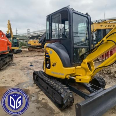 Cina PC35 Komatsu 3,5 tonnellate Piccolo scavatore idraulico usato Komatsu in vendita