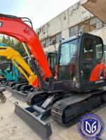 China Used Doosan DX60 6 Ton Small Excavator Yanmar 4TNV94L 0.21m3 Bucket 465 Hours for sale