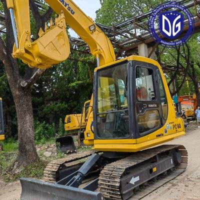 China PC60-7 Used Komatsu Excavator Mini Komatsu Excavator for sale