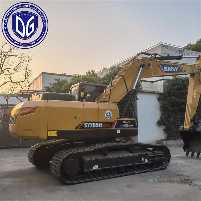 Sany SY205 With excellent power durability and high efficiency Chinese Sany SY205 Medium Excavator