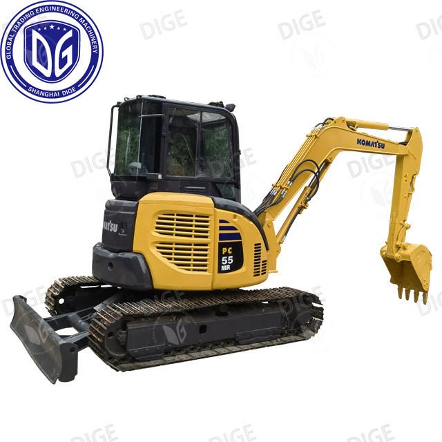 Komatsu PC55 With excellent power durability and high efficiency Japanese Komatsu PC55 Small Excavator