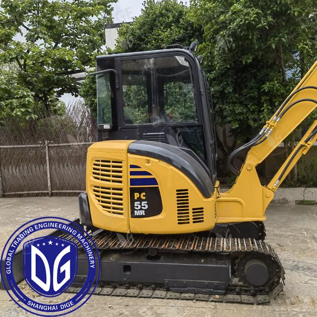 Komatsu PC55 With excellent power durability and high efficiency Japanese Komatsu PC55 Small Excavator