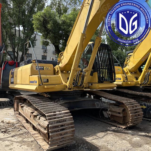 Komatsu PC350-7 excavator with excellent power durability and high efficiency Japanese Komatsu 35ton PC350-7 large construction excavator