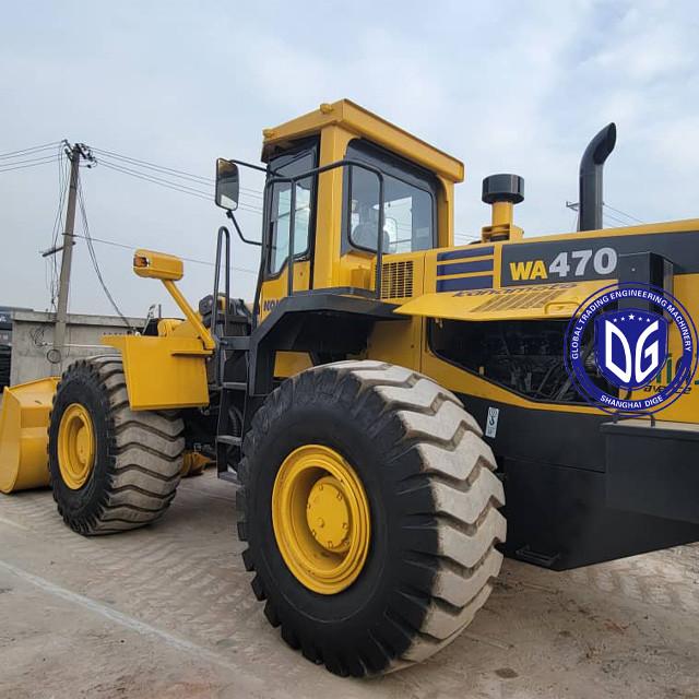 Komatsu WA470-3 With excellent power durability and high efficiency Japanese Komatsu WA470-3 Loader