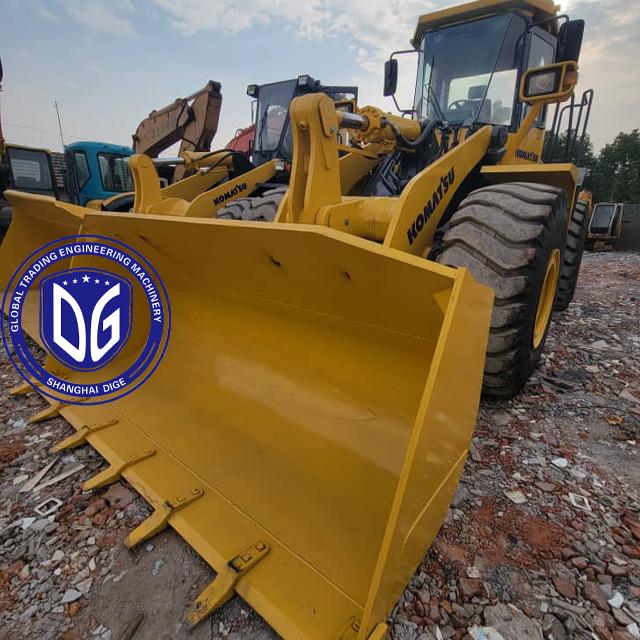 Komatsu WA470-3 With excellent power durability and high efficiency Japanese Komatsu WA470-3 Loader
