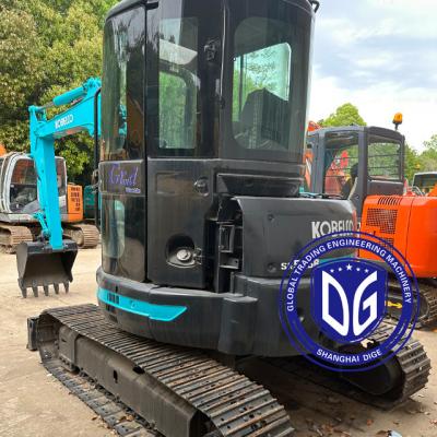 Cina Escavatori idraulici usati SK55 Kobelco Mini Crawler,5.5 tonnellate, 90% nuovo, pronto per la vendita. in vendita