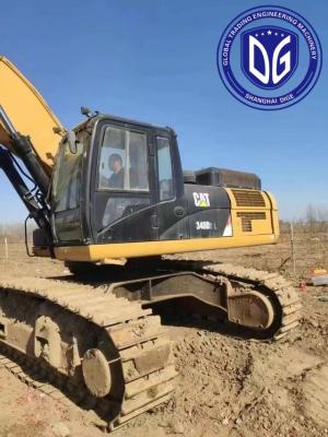 Cina Scavatore 340D2L Usato Scavatore di bruco 40 tonnellate Scavatore a manipolazione di terra testato nel tempo in vendita