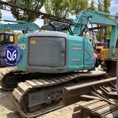 China SK125 12,5 ton Kobelco Gebruikte graafmachine Te koop