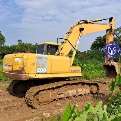 중국 오리지널 코마쓰 PC200-7 20톤 크롤러 발굴기 판매용