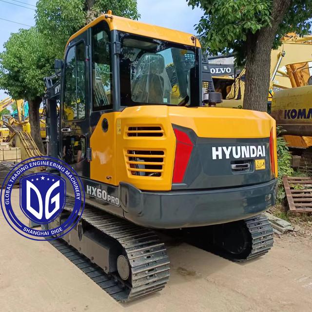 Hyundai HX60 Excavator front view
