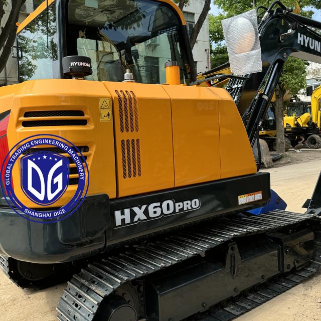 Hyundai HX60 Excavator side view