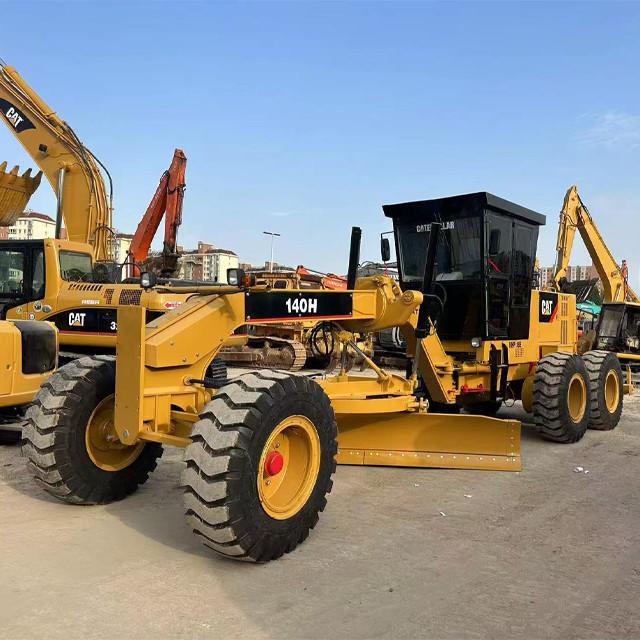 Reliable Caterpillar CAT140H Used Grader Durable and High Performance Grader