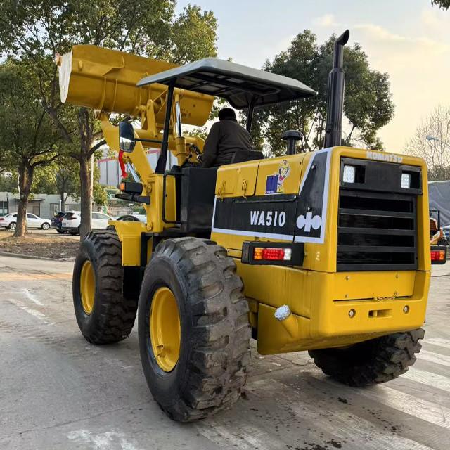 Reliable Komatsu WA510 Used Loader Durable and High Performance Komatsu Loader Construction Equipment