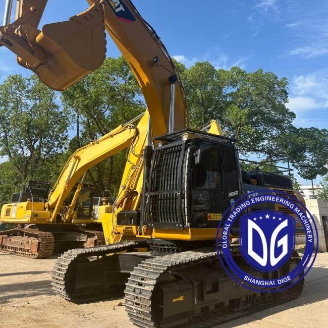Caterpillar 336D excavator side profile