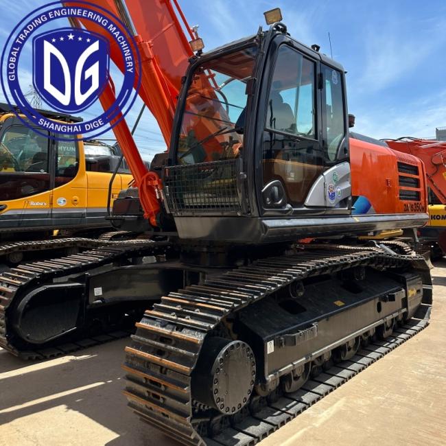 Hitachi ZX350 Excavator cabin interior