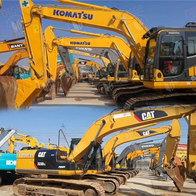 Doosan DX225 Excavator side view