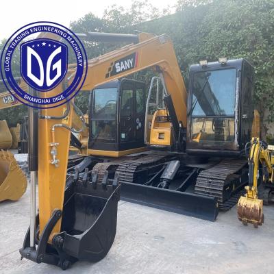 China 2025 Used Sany SY75 Mini Excavator - Good Condition - Ready for Work for sale