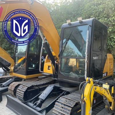 China 2025 Used Sany SY75 Mini Excavator - Good Condition - Ready for Work for sale