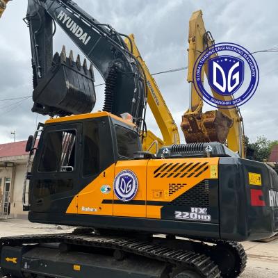 China Used Hyundai HX220HD Excavator With Cummins Engine Ready To Ship To Syria for sale