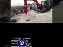 Kx183 Gebruikte Kubota-graafmachine 8,3 ton Japanse gebruikte graafmachine