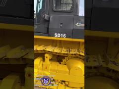Shantui SD16 gebruikte bulldozer Chinese merk met hoge kwaliteit 20 eenheden te koop