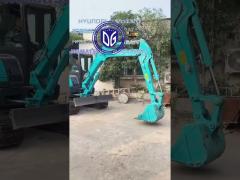 Sk55 avancée utilisée Kobelco 5,5 tonnes Excavateur puissant polyvalent pour la construction