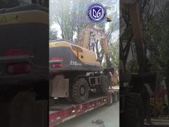 Hyundai 210 Bagger In Indien Hyundai 215-9T Gebraucht 21,5 Tonnen Hyundai Crawler Bagger