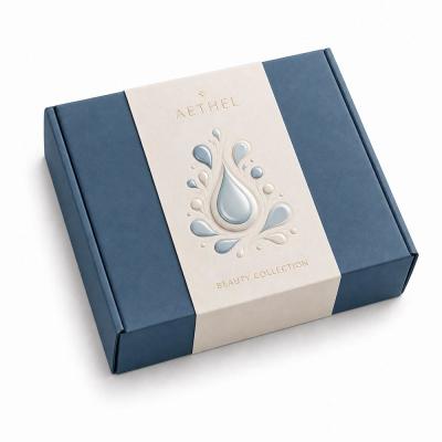 China Cosmetic Products Custom Mailer Boxes Corrugated with Plastic Insert for sale