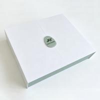 China Custom Double Door Rigid Gift Box with Flocked EVA Insert for sale