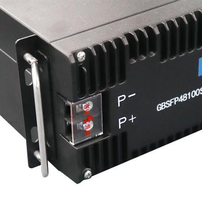 China energía de respaldo inteligente de telecomunicaciones 100Ah Batería de litio prismática con comunicación de contacto seco CAN/RS485/RS232/ en venta