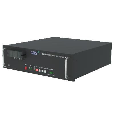 China 3U Cabnet recarregável Lifepo4 Bateria Modulo 48V100Ah ((15S) Para Telecomunicações à venda