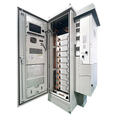 China All-In-One 50KWh LiFePO4 Battery 512V 100AH Inverter 40-50KW Hybrid Grid CAN Floor-standing Home Solar Storage System for sale