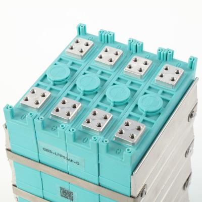 China OHSAS18001 Rechargeable LiFePO4 12V 50Ah Li Ion Battery Cell for sale