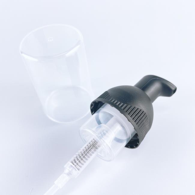 28/410 high quality plastic black foam pump for hand washing