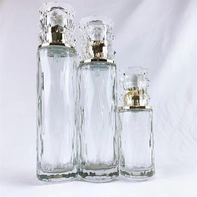 China new design 50g luxury frosted crown eye cream jar à venda