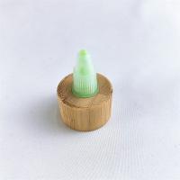 Κίνα 24/410 28/410 Disc Top Caps with Bamboo Collar for Lotion and Cosmetics προς πώληση