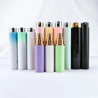 China 10ml Empty Rotatable Perfume Atomizer Spray Bottle Crystal Glass Refillable Travel Size for sale