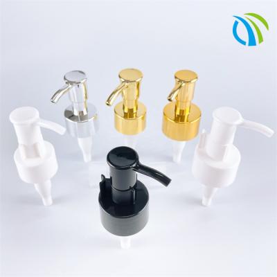 China Distribuidor 24mm do ouro 24/410 de revestimento UV 4cc da bomba cosmética da garrafa à venda
