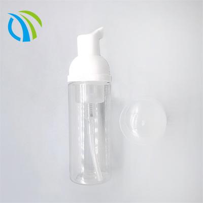 China White Plastic Foaming Bottles Pump Mini Travel Size Foam Dispenser Bottle for Cleaning, Travel, Cosmetics Packaging for sale