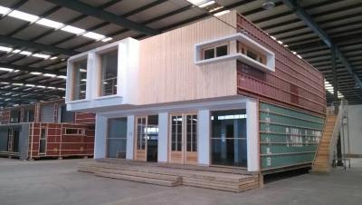 Cina L'alta Camera della stabilità WPC Flatpack/ha prefabbricato le case modulari verdi in vendita