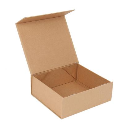 China Luxury Collapsible Magnetic Closure Folding Paper Packaging Rigid Cardboard Gift Boxes Custom Recycled Kraft Paper for sale