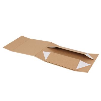 China Luxury Collapsible Magnetic Closure Folding Paper Packaging Rigid Cardboard Gift Boxes Custom Recycled Kraft Paper for sale