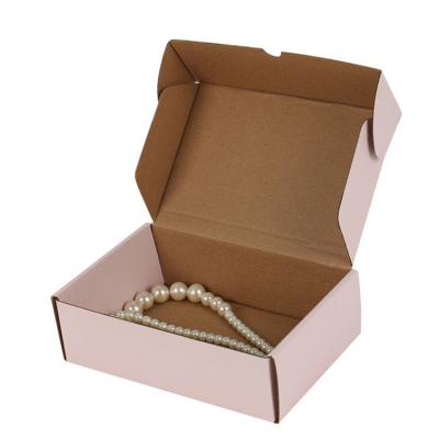 China E Flute Mailer Shipping Box Corrugated Board Flat Mailer Boxes For Shampoo for sale
