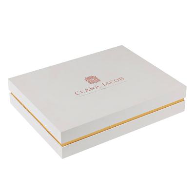 China Rigid Cardboard Custom Apparel Boxes Lid And Base Men T Shirt Recyclable for sale
