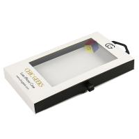 China Custom Pull-Out Drawer Phone Case Packaging Box with Clear Window - 157gsm Paper & 1200gsm Cardboard Construction for sale