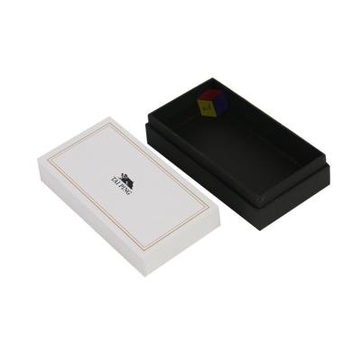 China Luxe stijf papier karton Custom logo deksel en basis doos cadeaubon Te koop
