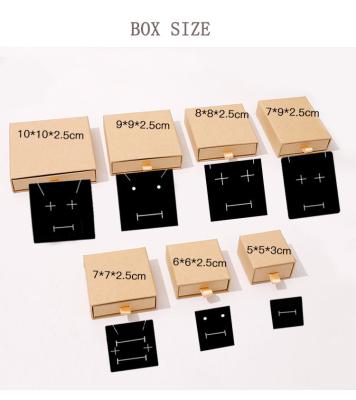 China Individuelle Logo-Schiebebox mit Schaumstoff-Einsatz für Halsketten und Armbänder Geschenkbox Schmuckverpackung zu verkaufen