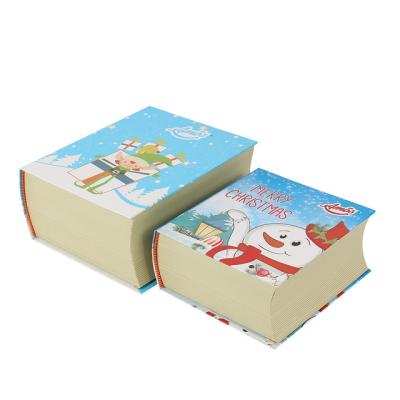 China Custom Design Eco-friendly Cardboard Small Kids Keepsake Box Gift Packaging Boxes Christmas Paper Box for sale